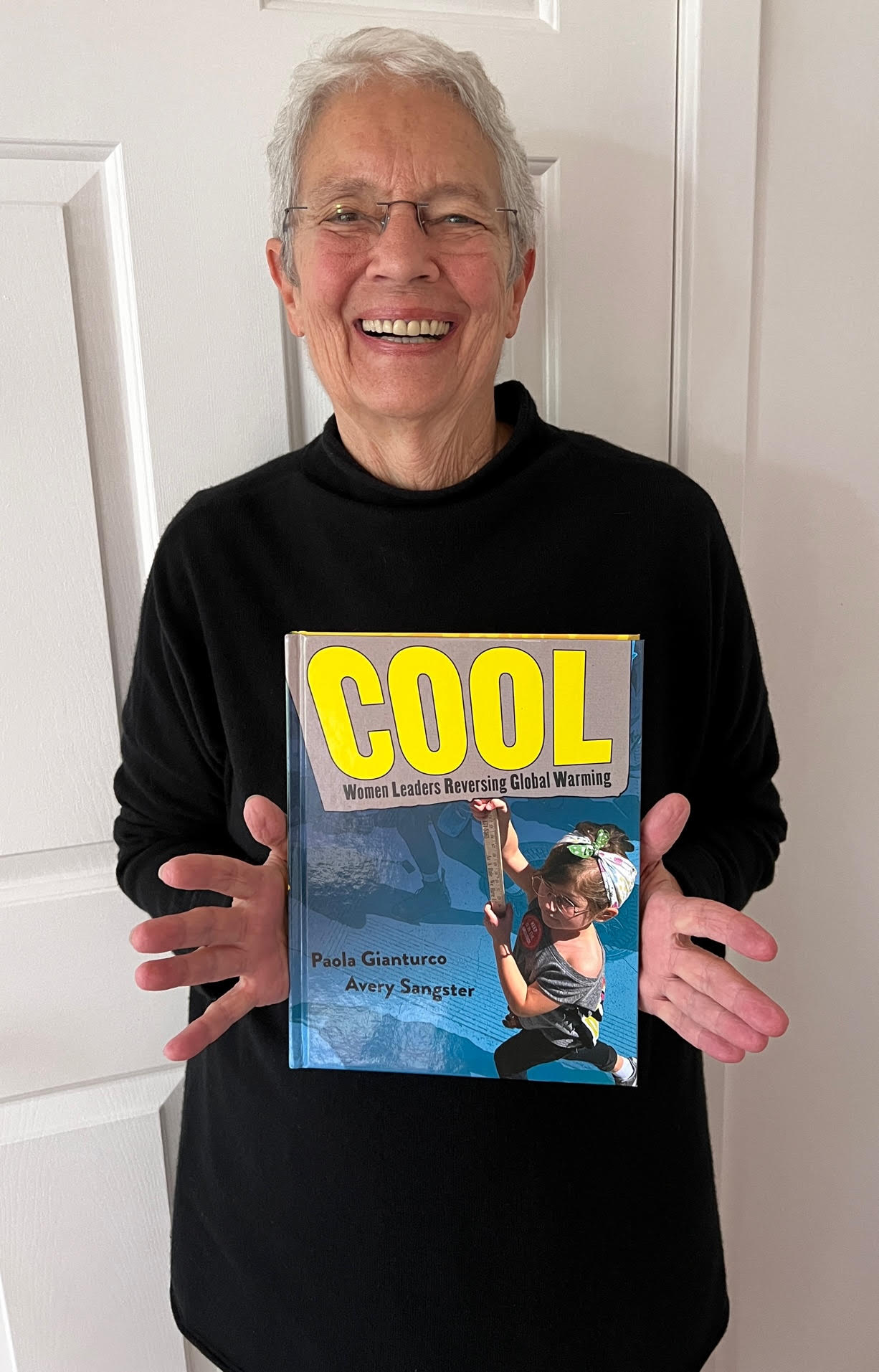COOL Author Paola Gianturco Celebrates With Copy of Latest Print ...