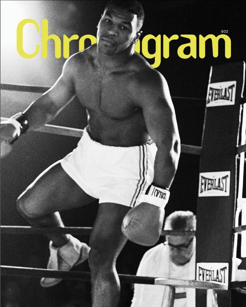 Chronogram Magazine Features Grinker's Mike Tyson Photos - powerHouse Books